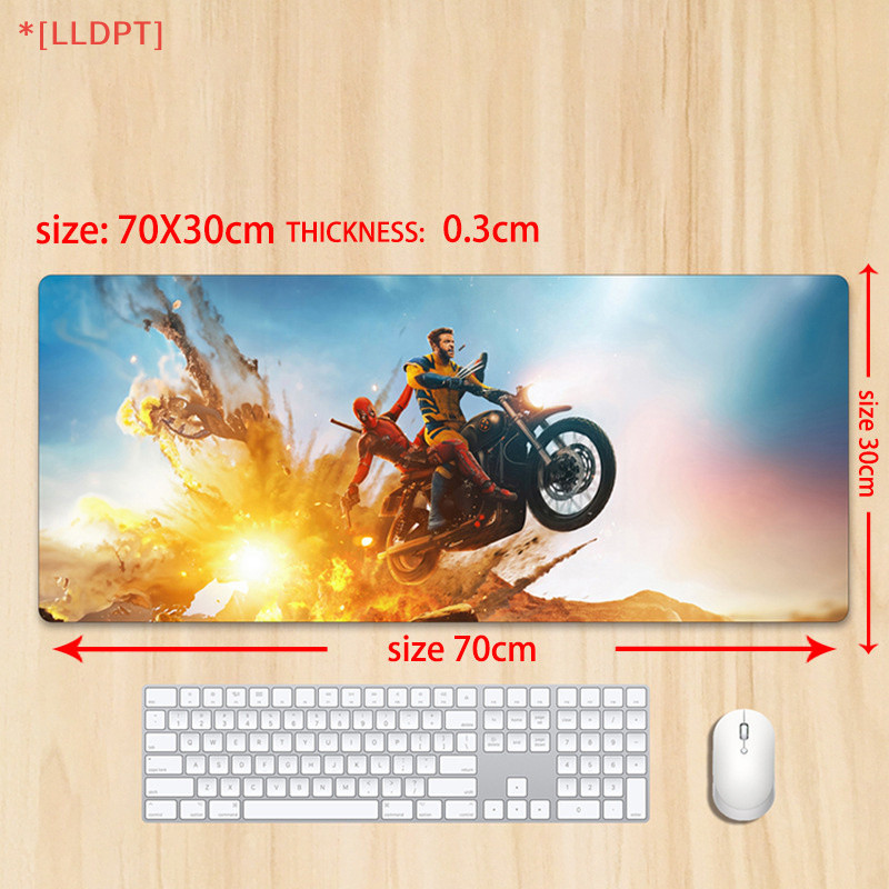 [LLDPT] Deadpool & Wolverine Mouse Pad คีย์บอร์ด Mousepad เสื่อขนาดใหญ่ ...