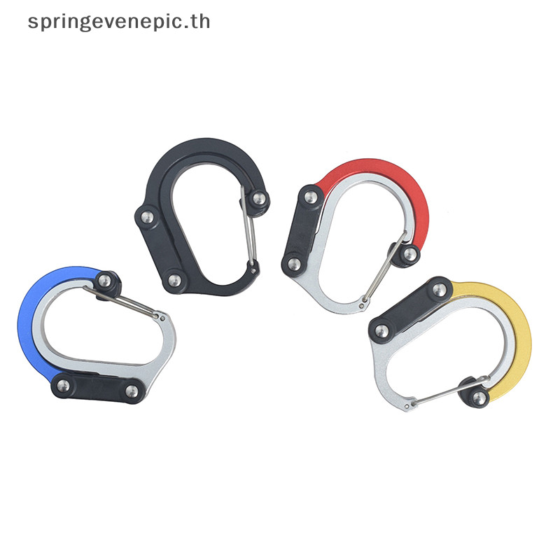 Springevenepic Hybrid Gear Clip - Carabiner Rotag Hook Clip Non-Locking ...