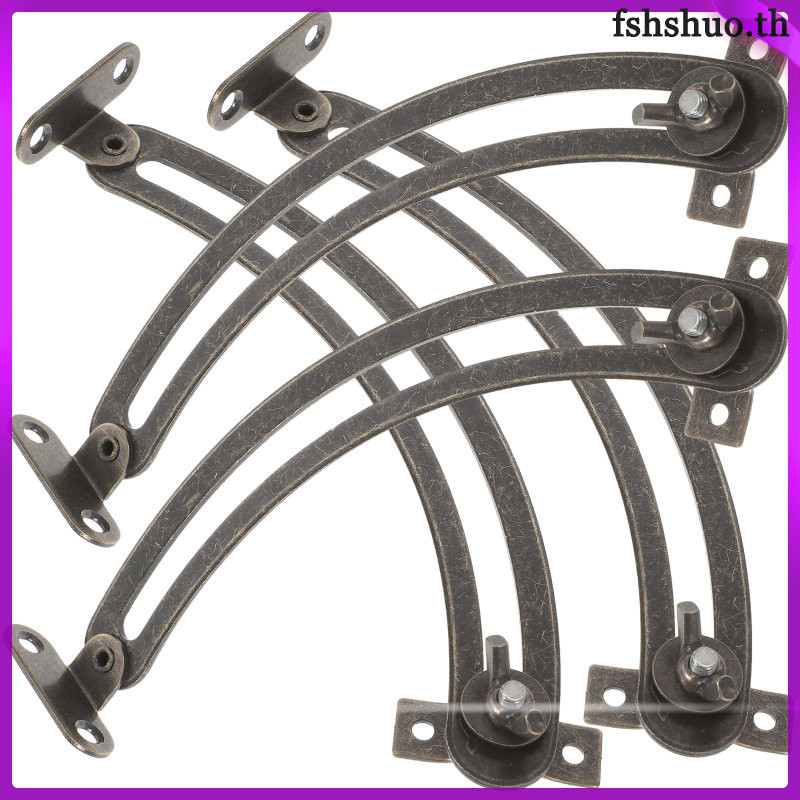4 ชิ้นบานพับตู้ Soft Close Drop down Heavy Duty Flap Stay Damper พลิก ...