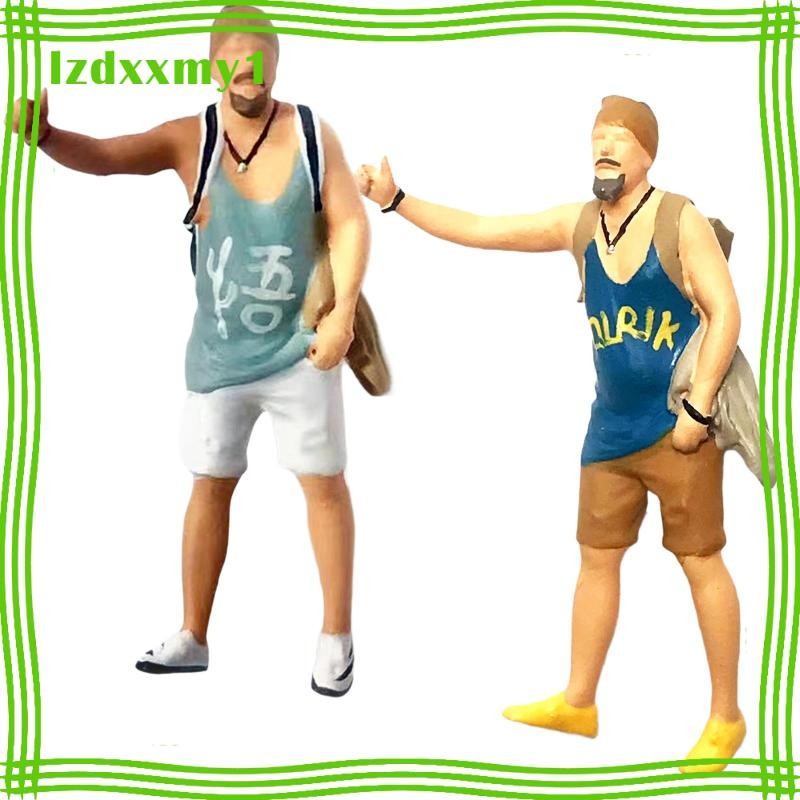 [ 1/64 Scale Men Figures Model,Tiny People Model Handpainted ...