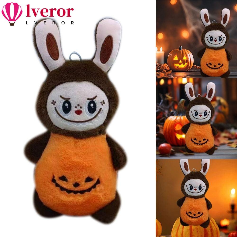 Lveror Labubu Pumpkin Doll, Plush POPMART Labubu Box, จี้ห้อยกระเป๋า ...