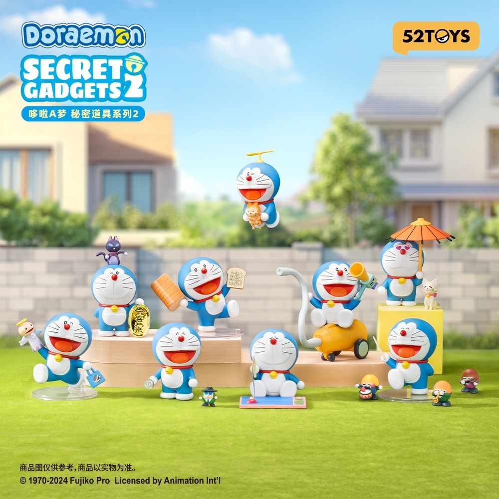 Blind Box Doraemon Magic Gadgets 2 52TOYS ของแท้ กล่องตาบอด ของเล่นฟิก ...