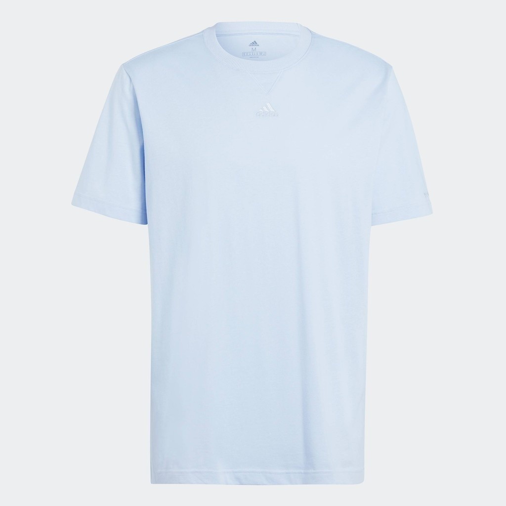 adidas Lifestyle ALL SZN Tee Men Blue IC9801 | Shopee Thailand