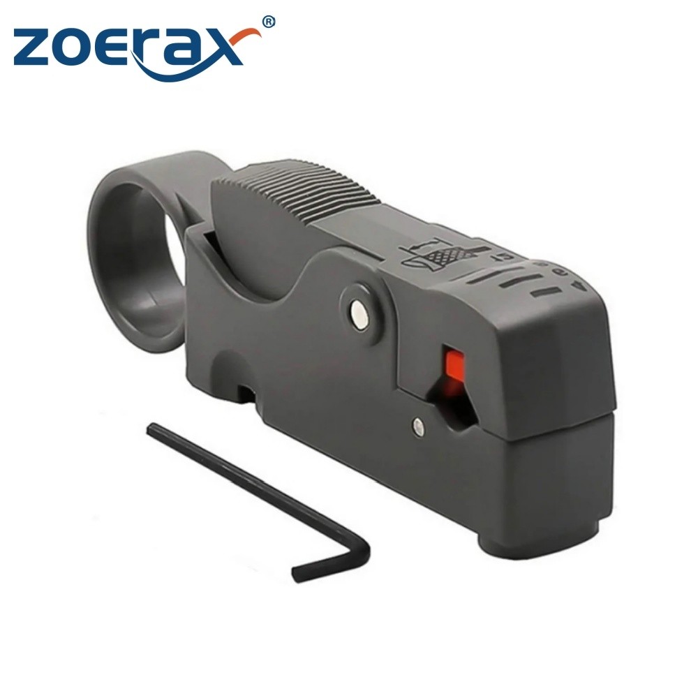 ZoeRax Wire Strippers Professional Grade Wire Cable Tools สแตนเลสรอบจมูกเยอรมันฉนวนไฟฟ้าตรง ...
