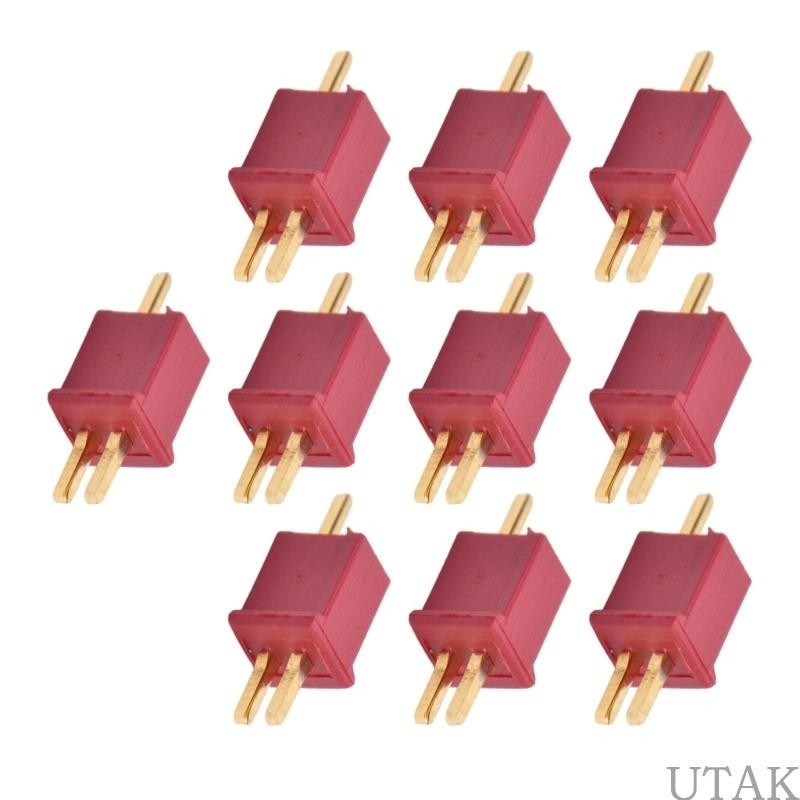 TUAKE 10 ชิ้น Deans ประเภทตัวเชื่อมต่อชายและหญิง Miniature Deans Plug ...