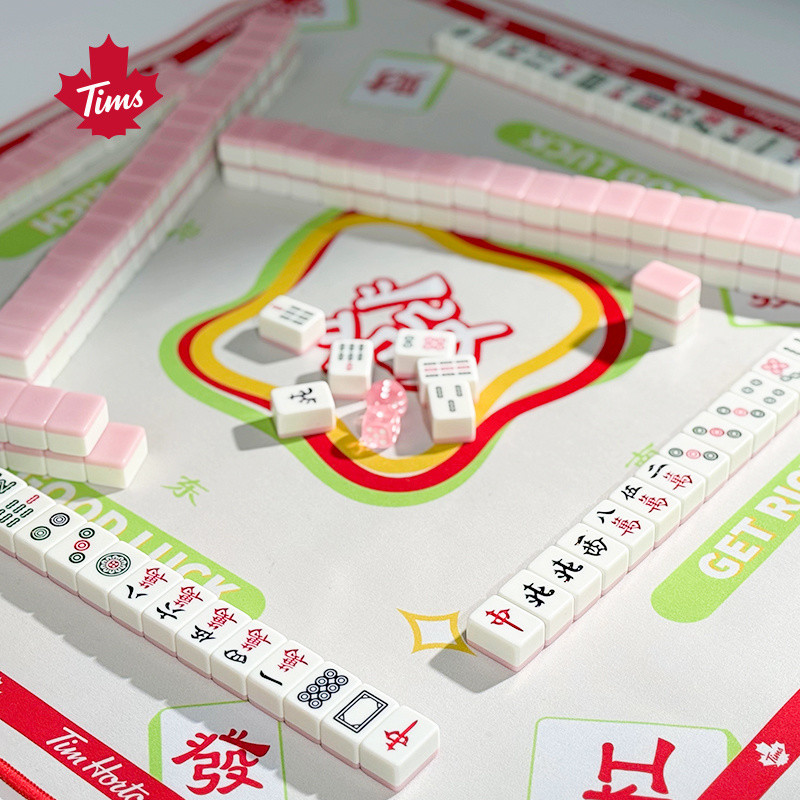 Tims MINI Mahjong Influencer Mahjong Card หอพักในครัวเรือน Outdoor ...