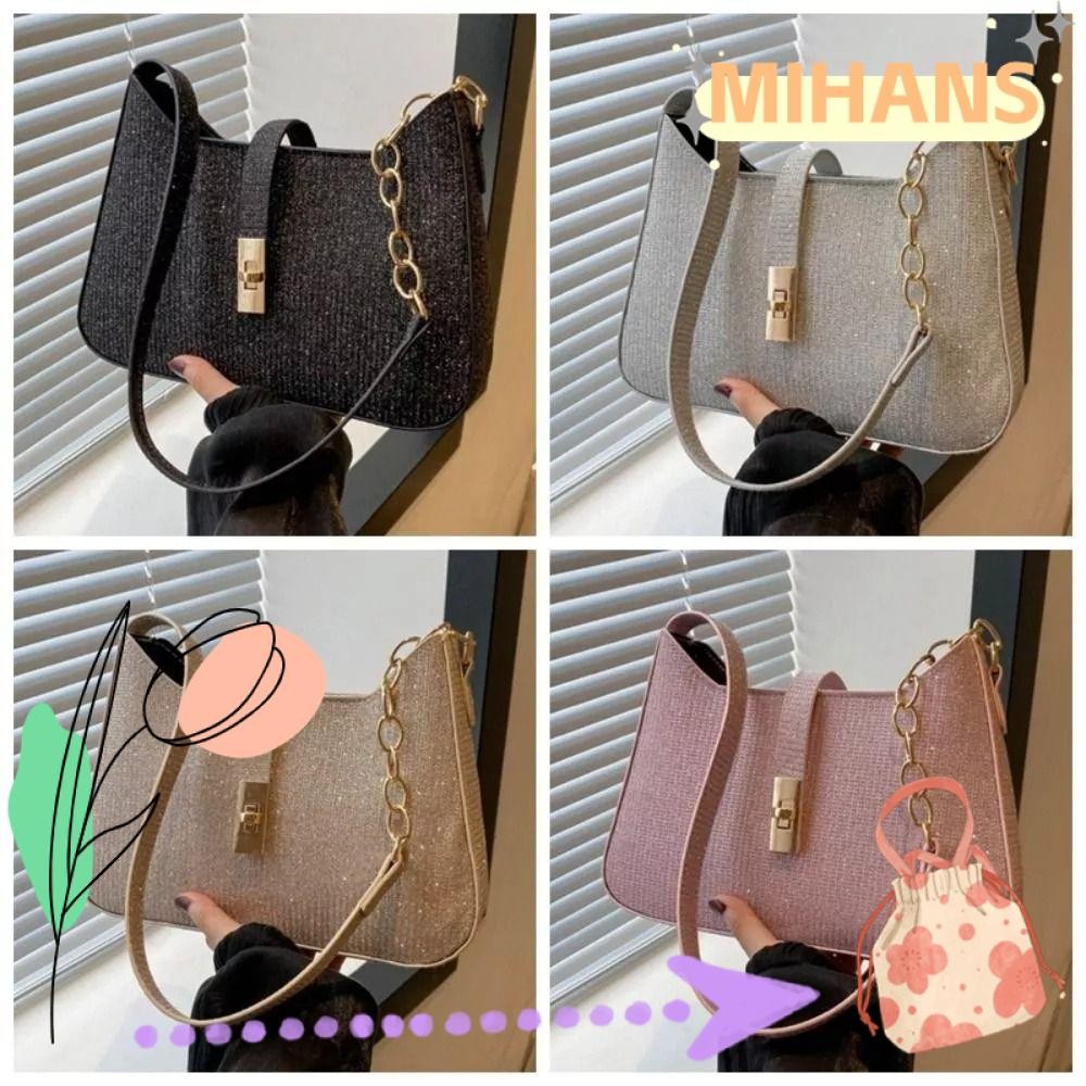 กระเป๋าสะพายไหล่ MIH แบบโท้ทหรูหรา ขนาดใหญ่ ทำจากหนังPU สำหรับเด็กผู้หญิง | Shopee Thailand