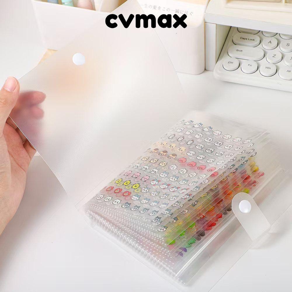 หนังสือเก็บสติกเกอร์ CVMAX, รูปถ่ายขนาดอัลบั้มสติ๊กเกอร์ติดเล็บเปล่า, แบบพกพา 32/60 ช่องโปร่งใส ...