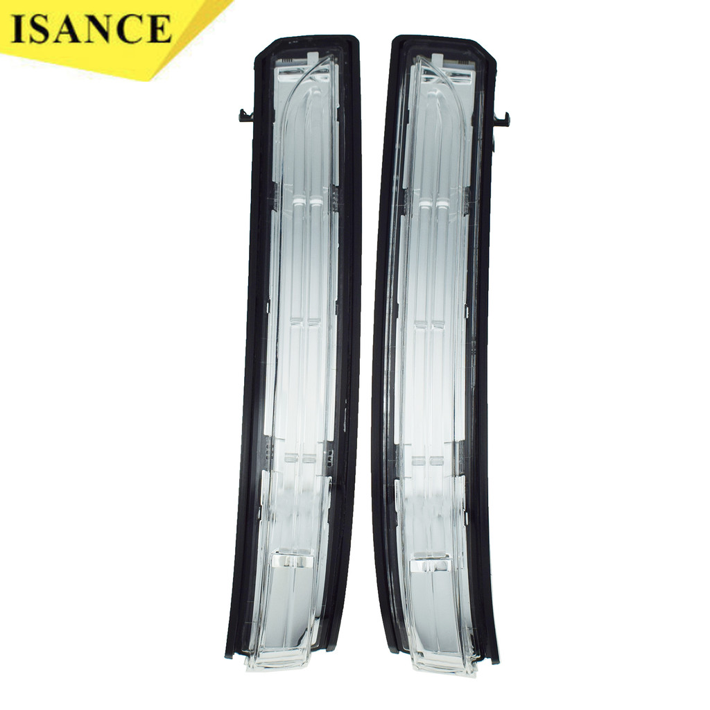 ไฟเลี้ยวกระจกมองข้างซ้ายและขวา fit สําหรับ 2008-2012 Mercedes Benz W245 ...