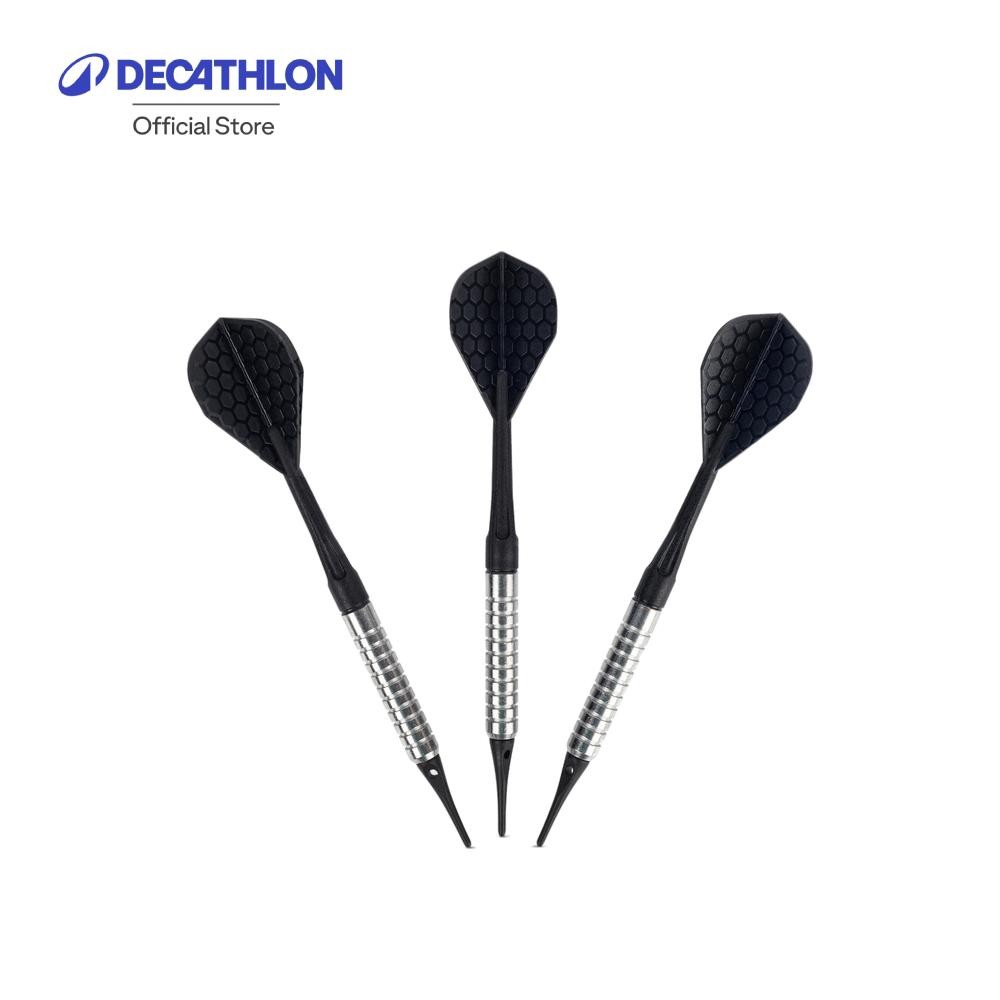Decathlon Soft Tip Darts 3 Pack Black - S100 ลูกดอก Canaveral ปลายนุ่ม ...
