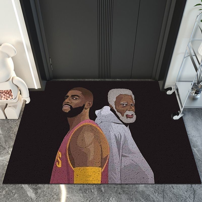 คุณภาพดี NBA สไตล์ใหม่ Irving Entry Ground Entrance พรมกลางแจ้ง ins ...