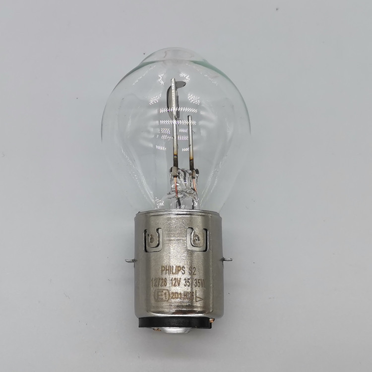 Philips Motorcycle 12728 S2 PHILIPS DUPLO 12V 35/35W E1 Double Claw ...