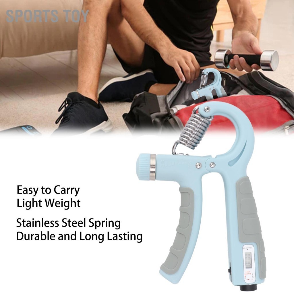 Sports Toy Grip Strength Trainer ปรับรูปร่าง R การนับ Forearm ...