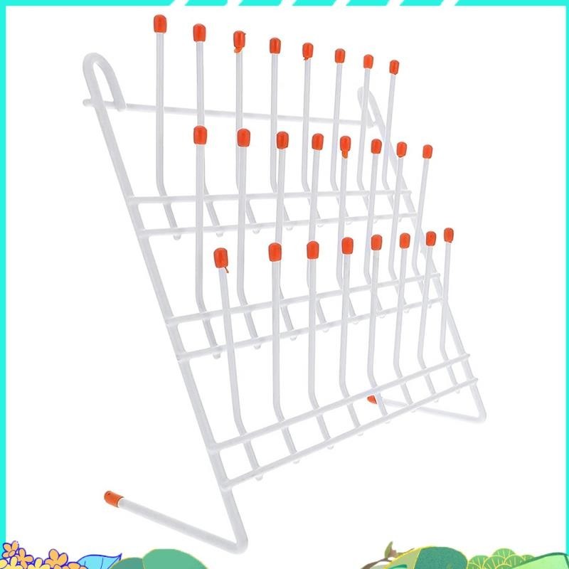 Super Lab Drying Rack 24 หมุด Lab Glassware Rack ลวด Glassware Drying ...