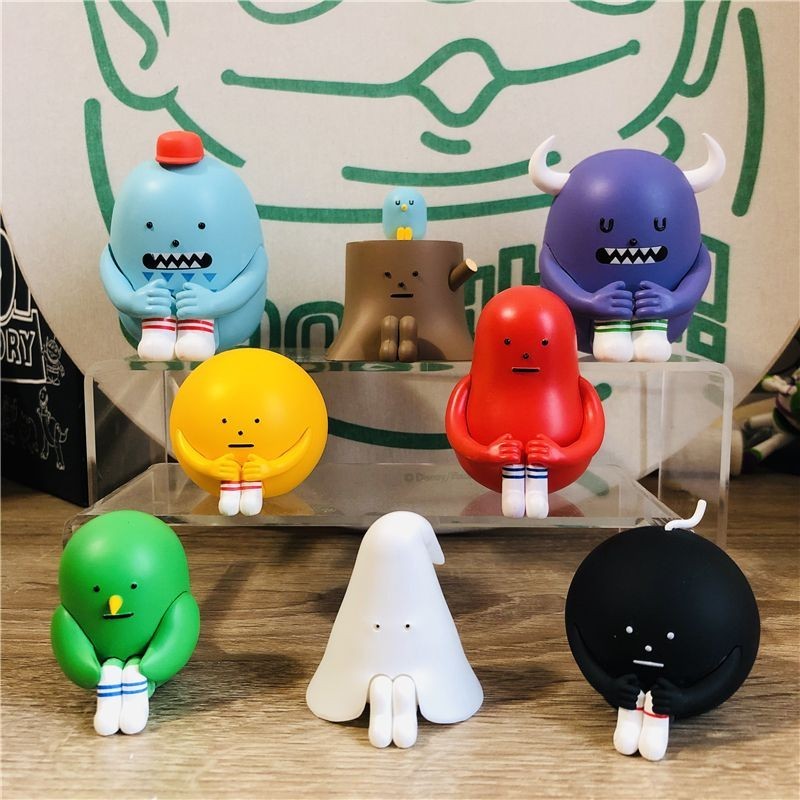 ของแท้ StickyMonsterLabg Mystery Box SML นั่ง Series รูปอินเทรนด์เล่น ...