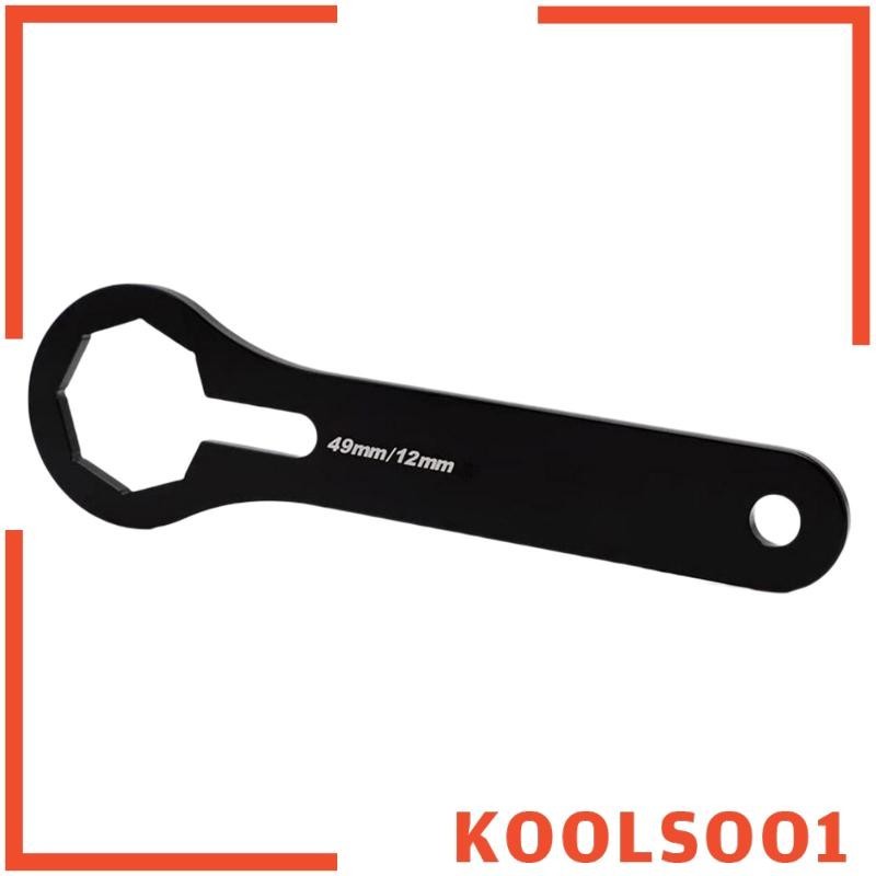 [Koolsoo1] ประแจฝาครอบส้อมรถจักรยานยนต์ 49 มม.12 มม. ห้อง Shock Damper ปรับ Spanner น้ําหนักเบา ...
