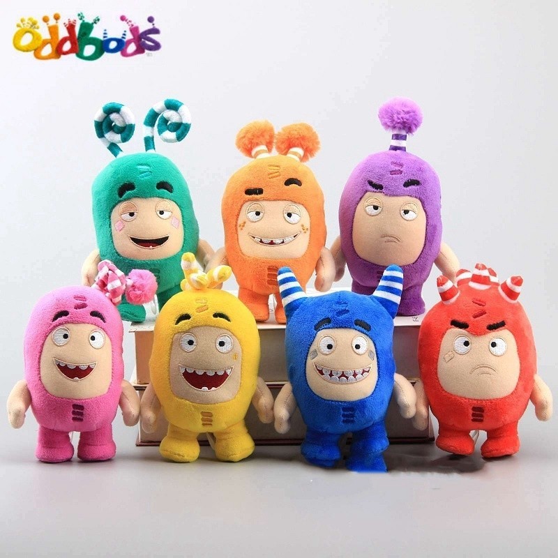 Oddbos 18 ซม./ Plush Soft Cuddly ของเล่น Newt Bubbles Pogo Zee Jeff ...