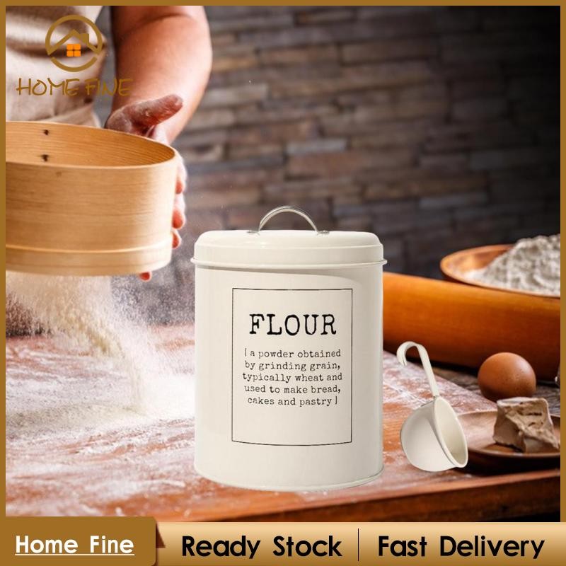 [Katarina_x] Amleso Flour Storage Litres Farmhouse Container พร้อม ...