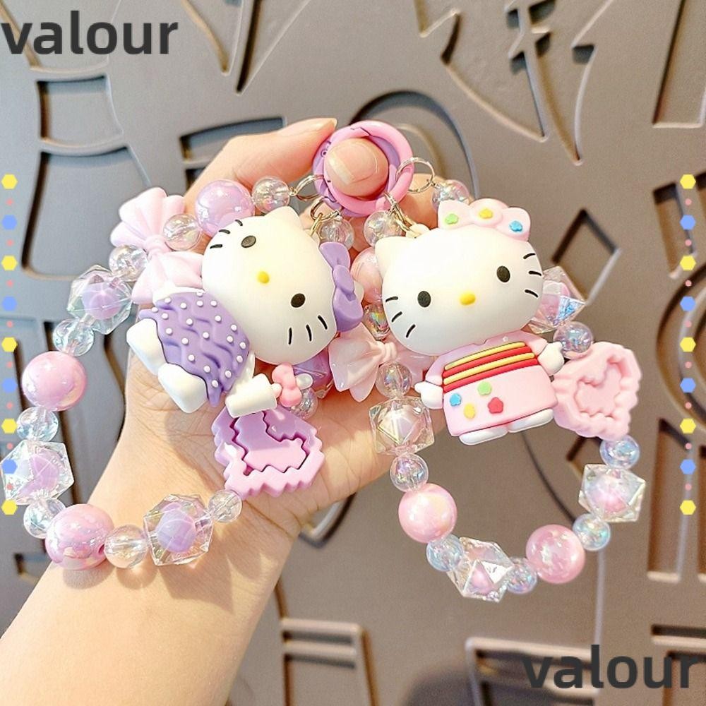 Valour พวงกุญแจ Hello Kitty, อุปกรณ์กระเป๋าจี้ พวงกุญแจ Sanrio, พวง ...