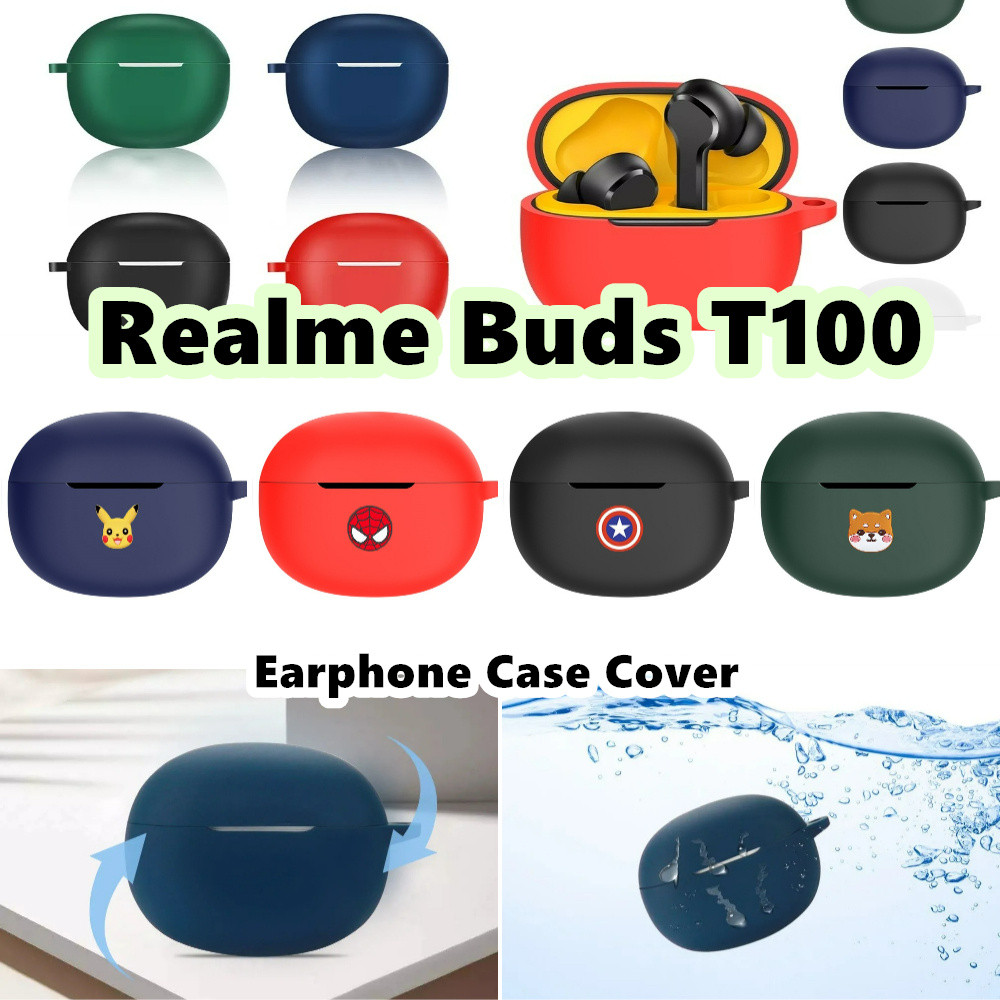 【Case Home】นําไปใช้กับ Realme Buds T100 เคส Case เคสหูฟัง สไตล์การ์ตูน ...