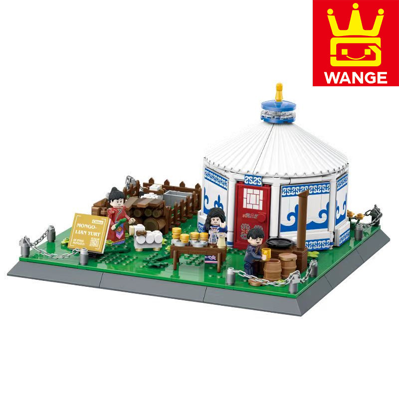 Wange Building Blocks 4225 Yurt มองโกเลียในภูมิภาคอัตโนมัติ, จีน (778 ...