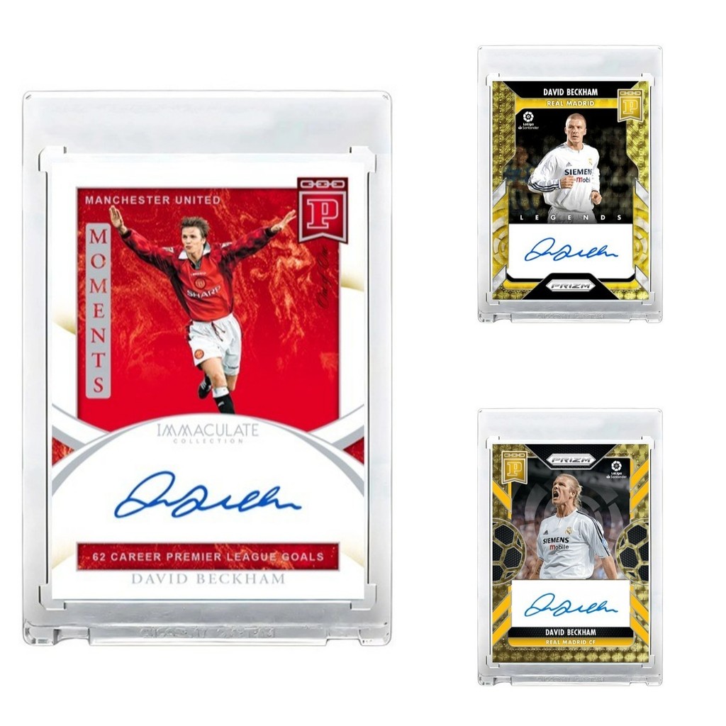 Beckham Signature Manchester United Star Card 1/1 Edition Non-Panini ...