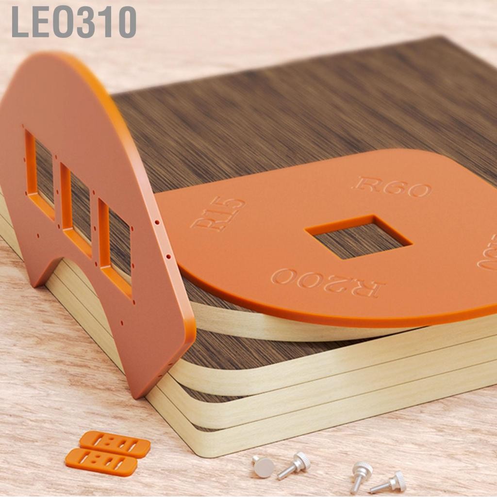 Leo310 รัศมีแม่แบบ Jig ตำแหน่งที่ถูกต้อง 2 บล็อกหยุดขนาดเล็ก R15 R30 ...