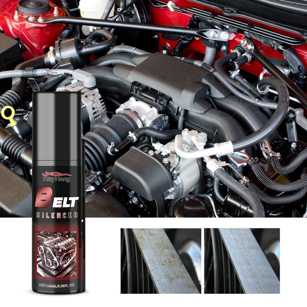 ⋌Car Belt Dressing Spray Prolongs Belt Life Engine Belt Silencer Spray ...