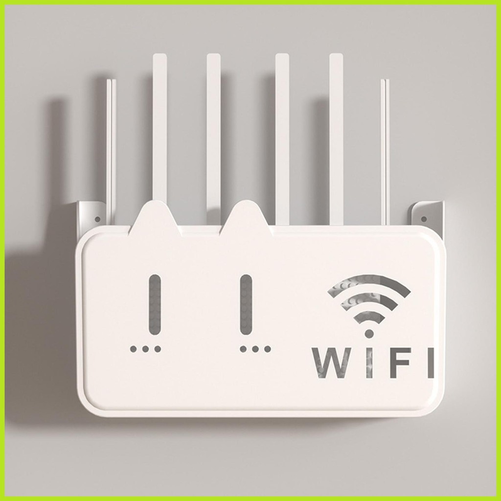 Rack Mount สําหรับ Router อะคริลิคด้านหลังกาว Wall Mount Router ผู้ถือ ...