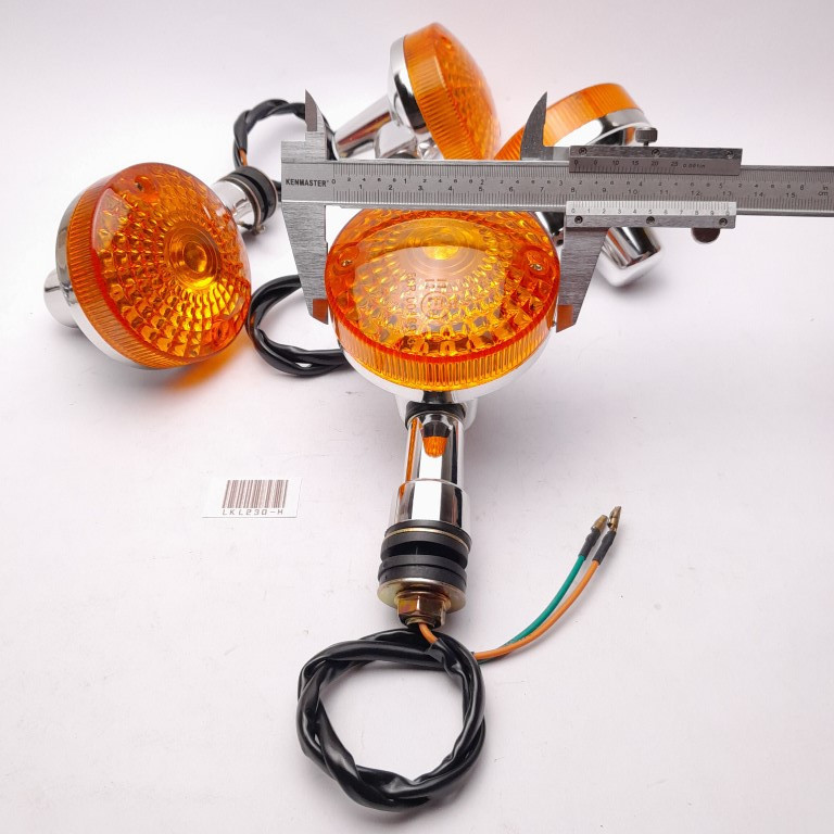 ไฟเลี้ยว Riting Turnsignal Weser Classic Retro British Scrambler ...