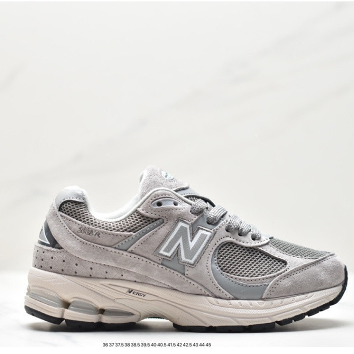 New Balance NB 2002R รองเท้าวิ่งย้อนยุคผู้ชายผู้หญิงสไตล์เดียวกันสีเทา ...
