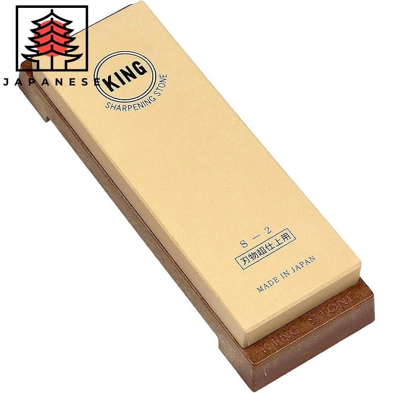 [Direct from JP]King Sharpening Stone King Finish Sharpening S-2 type 190x70x20 Grit: #6000 ...