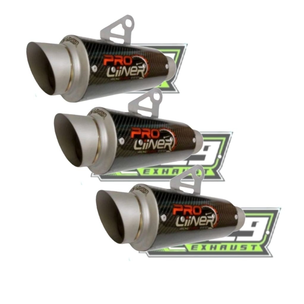 Universal 51 mm Inlet Carbon Proliner Exhaust (เฉพาะไซเลนเซอร์ ...