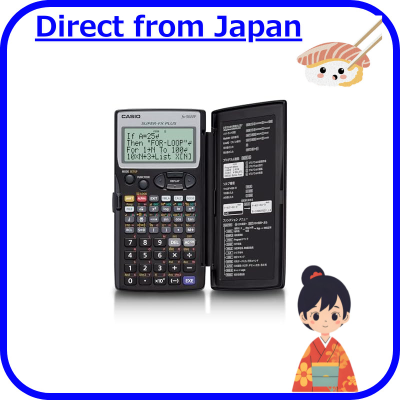 Casio Programmable Scientific Calculator fx-5800P-N with 407 Functions ...