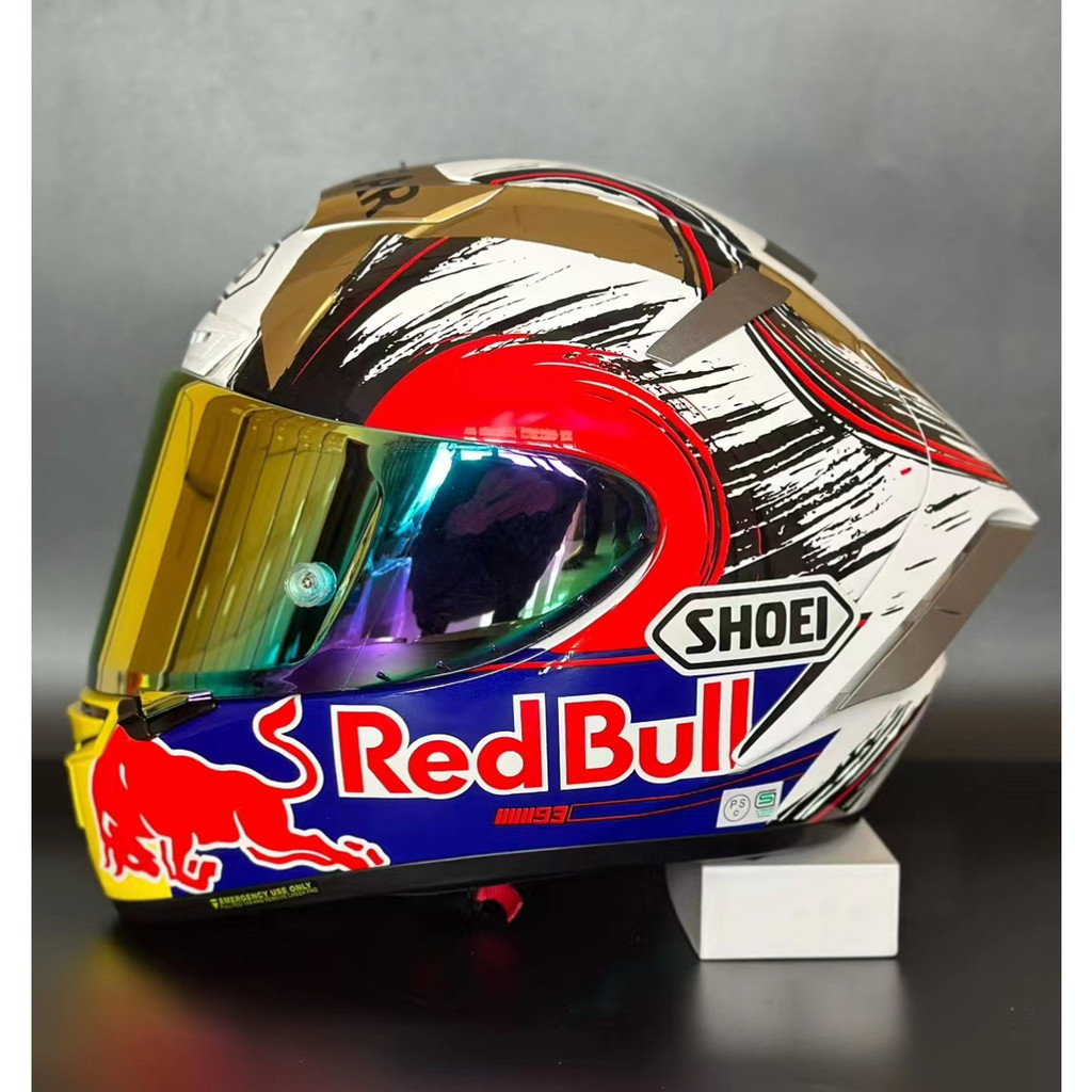 2025NEWFree Visor SHOEI X14 Motegi 1 Cat Japan Red Bull Redbull Special ...