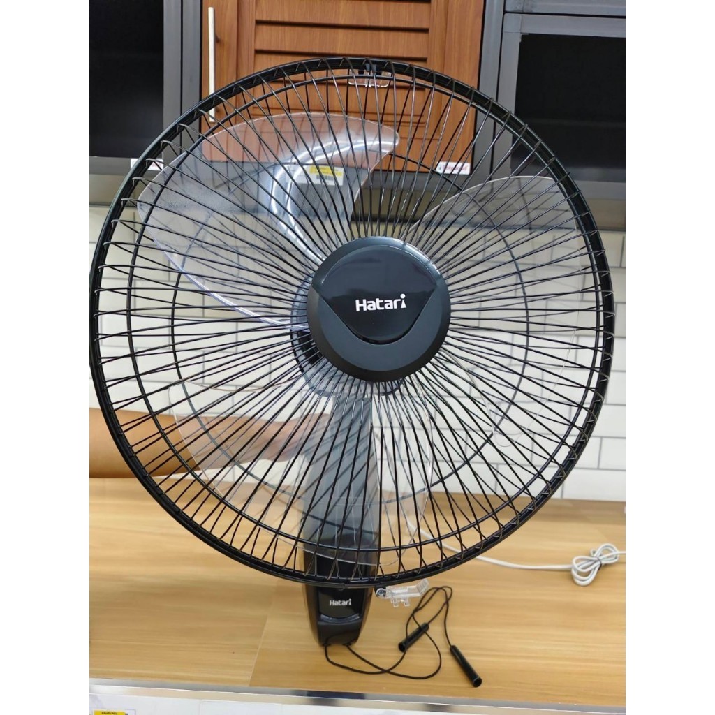 พัดลม พัดลมติดผนัง HATARI 16 นิ้ว รุ่น W16M6 สีดำ | Shopee Thailand