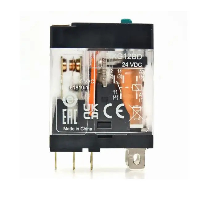 Original RXG12BD + เบสแผ่นบางรีเลย์ขนาดเล็ก bipolar แม่เหล็กไฟฟ้า DC24V ...