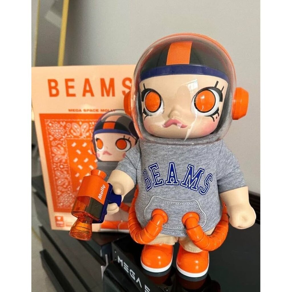 พร้อมส่ง POPMART SPACE MOLLY 400% Beam มือ1 | Shopee Thailand
