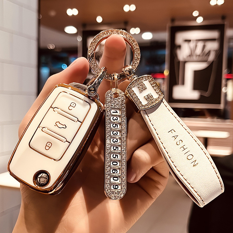 เคสกุญแจรถ Skoda Octavia Super Pai Xin Rui Xin Dong Hao Rui Jing Rui Ke ...