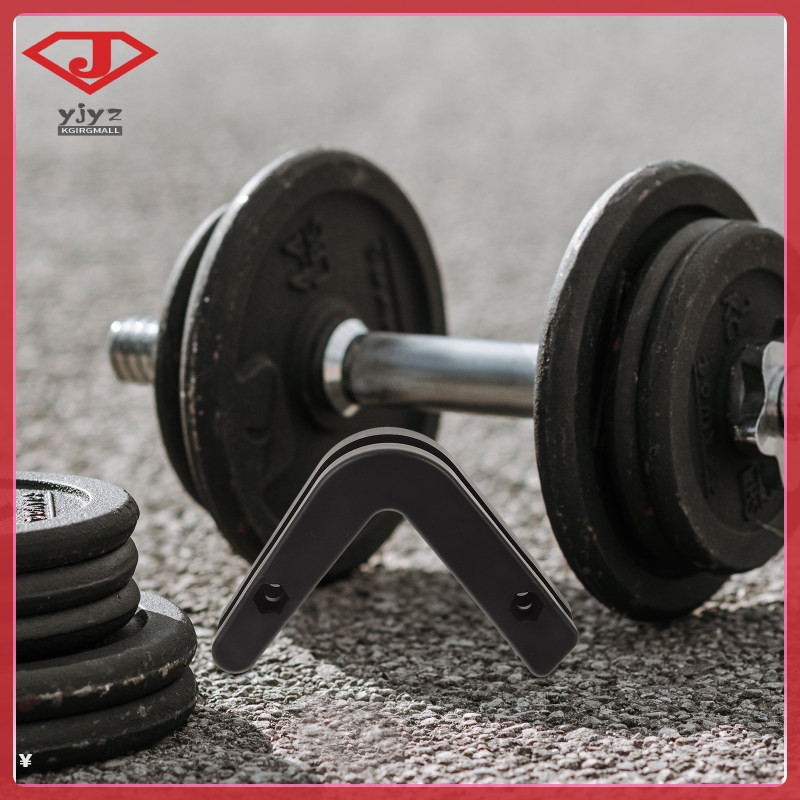 Barbell อุปกรณ์ฟิตเนส Squat Rack อุปกรณ์เสริม Bracket Hook (คู่สีดํา) 2 ...