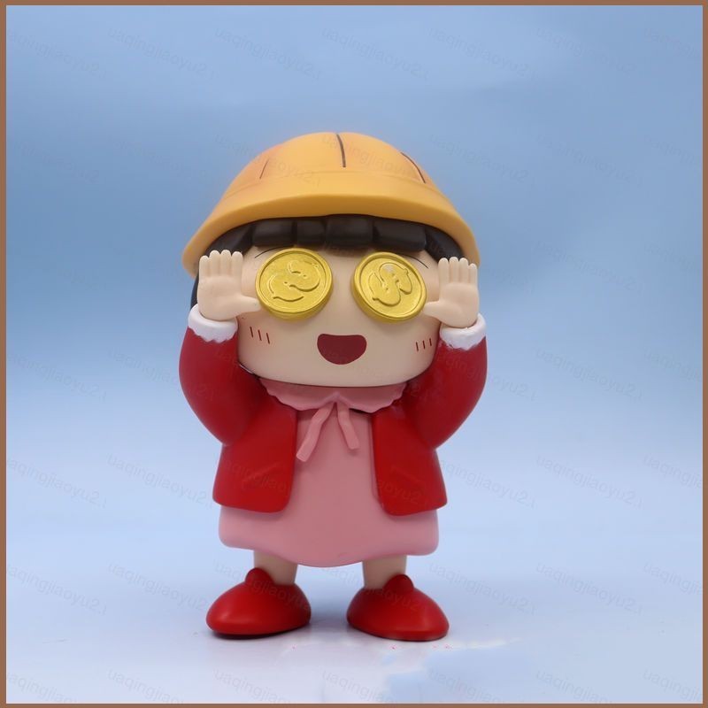 Crayon Shin-chan Chibi Maruko-chan Action Figure Rich Maruko ท้องถิ่น ...