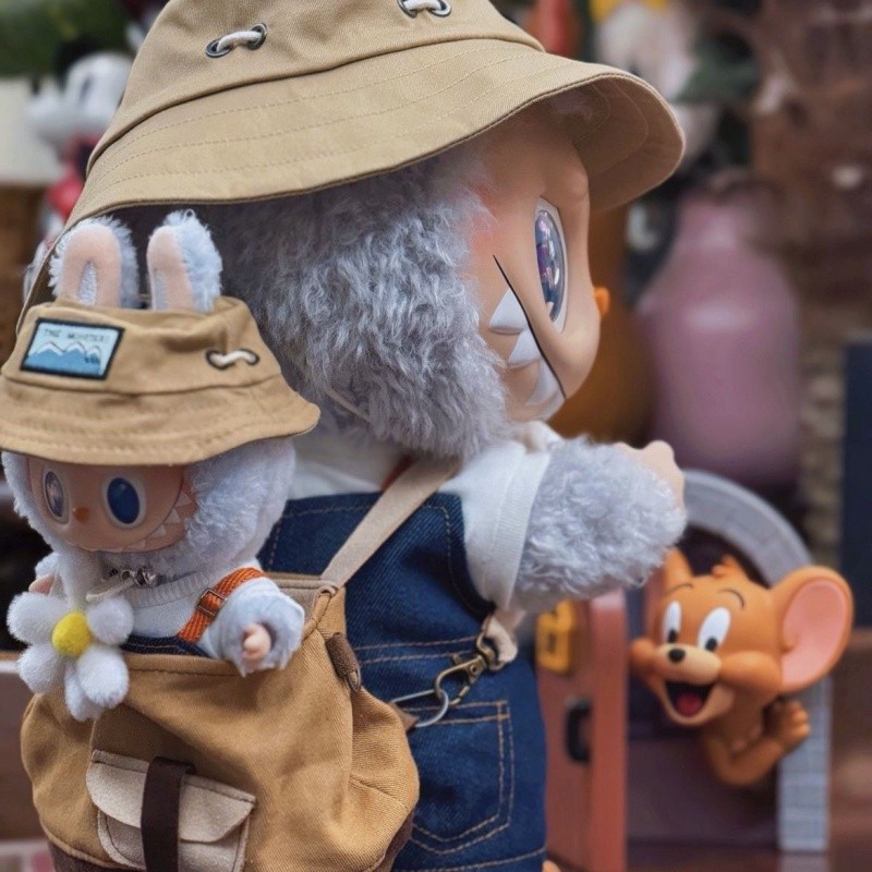 Bubble Matra Bubu THE MONSTERS Spring Wild ที่บ้านตุ๊กตาไวนิล labubu ชาวสวน17ซม | Shopee Thailand