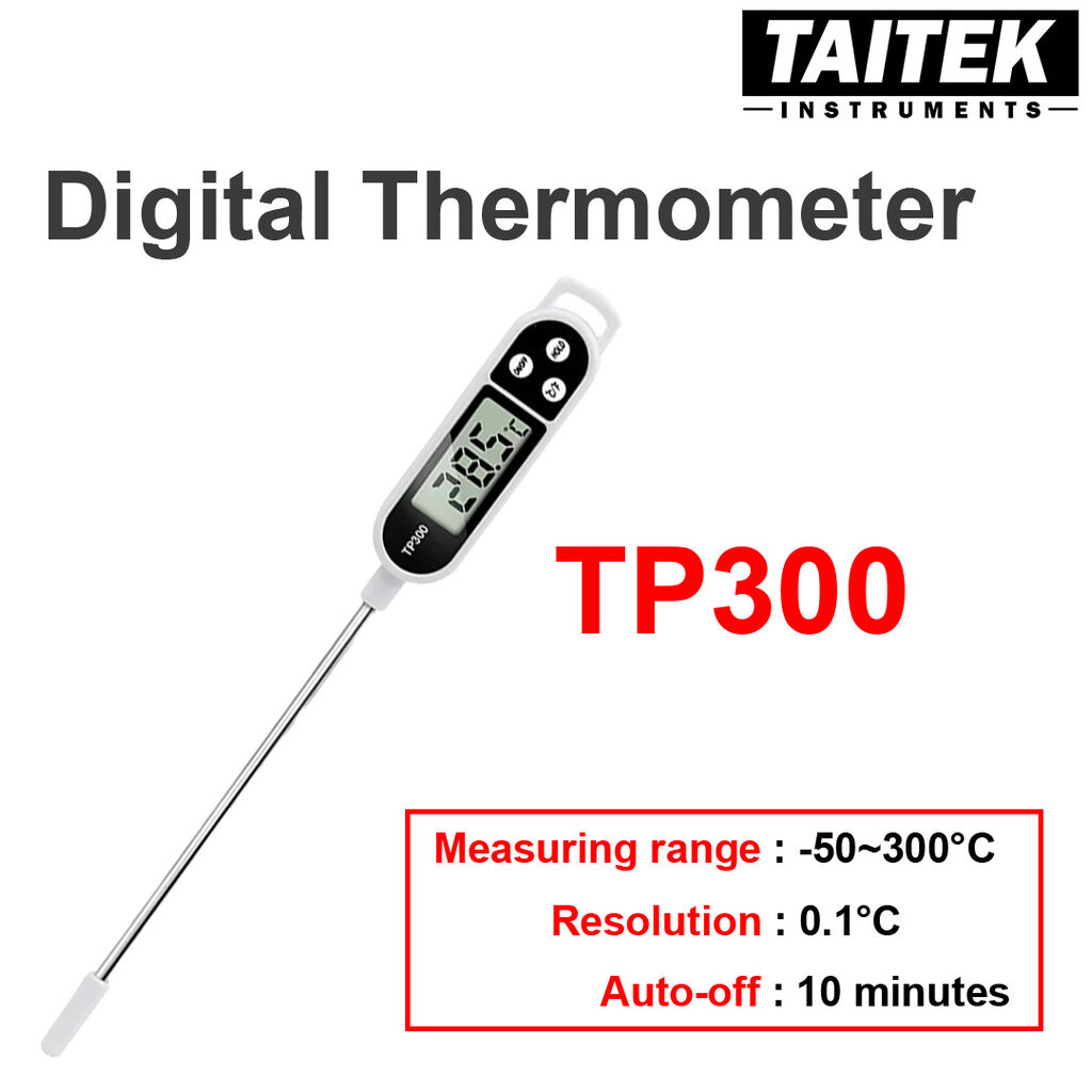 เครื่องวัดอุณหภูมิดิจิตอล Digital Thermometer รุ่น TP300 ช่วงการวัด -50 ...