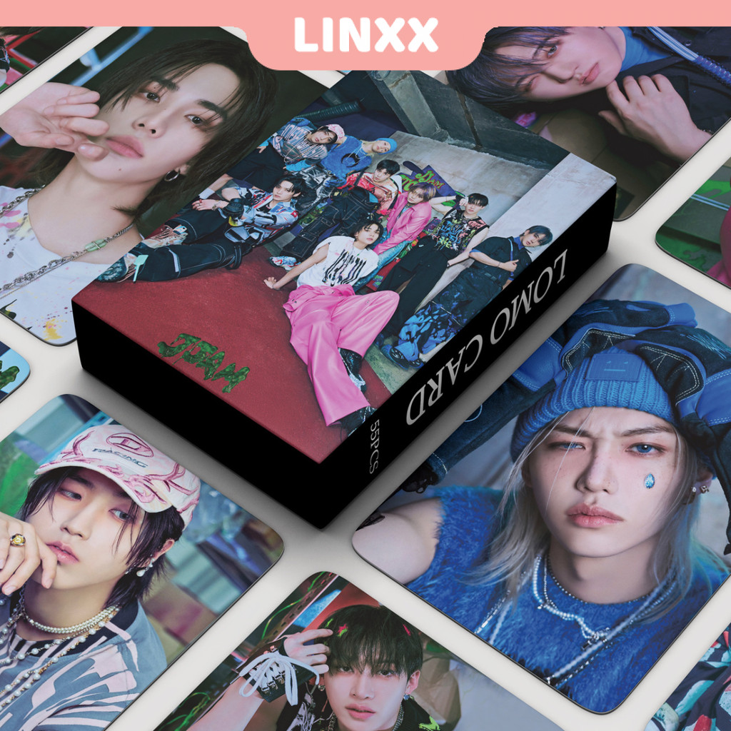 Linxx 55 ชิ้น Stray Kids JJAM อัลบั้มการ์ด Lomo Kpop Photocards ...