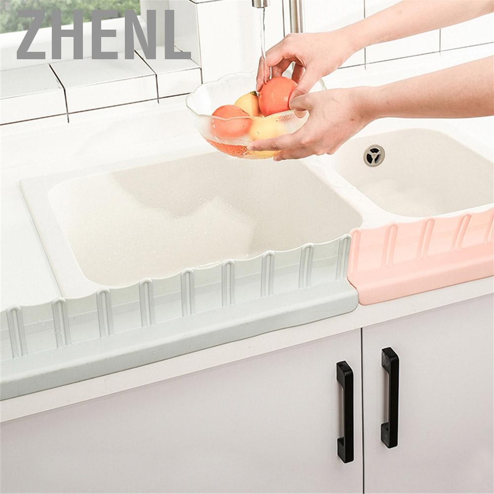 Zhenl Sink Splash Guard Anti-Splash Boardน้ำสำหรับห้องครัวห้องน้ำ ...
