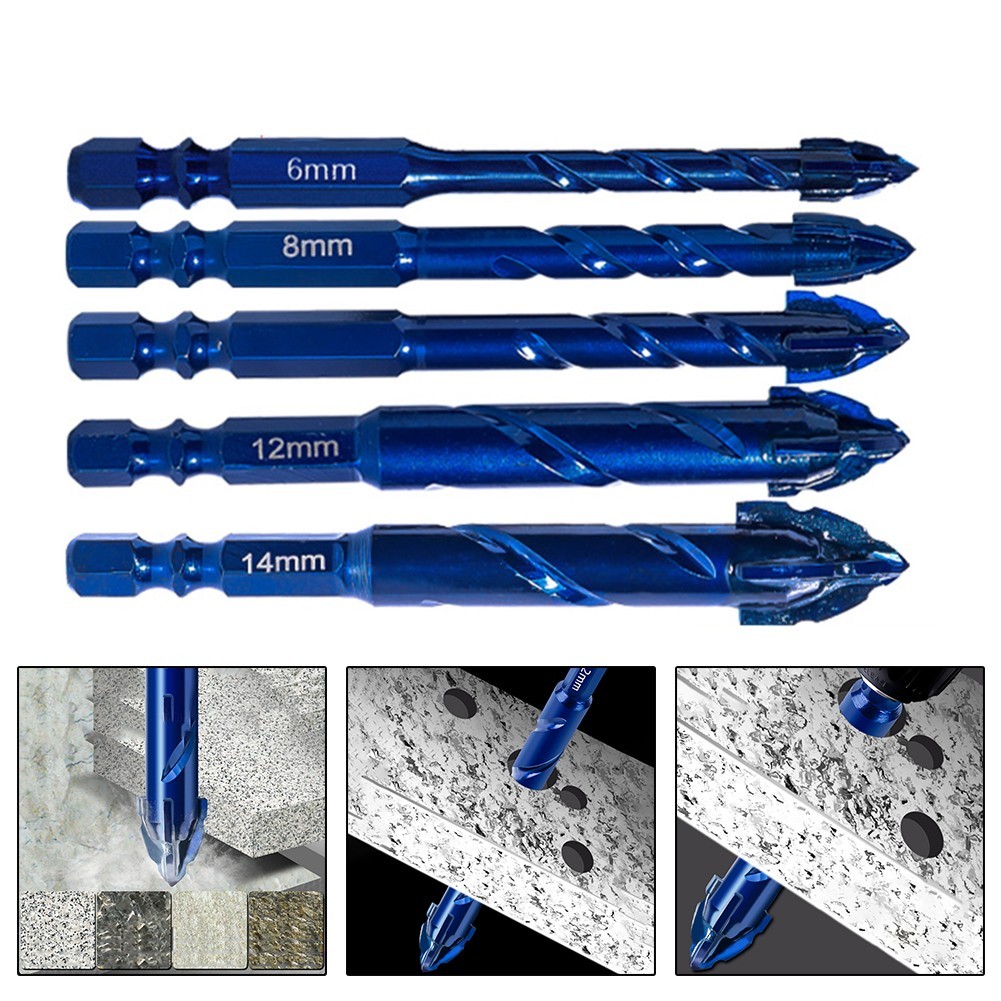 【EAGLE】Glass Tile Eccentric Drill Bits High Hardness Working Depth ...