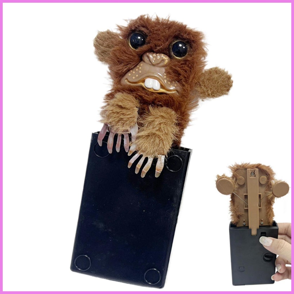 ลิงเล่นตลกของเล่น Pop-up Stick out ลิ้น Prank Monry ของเล่น Timing ...