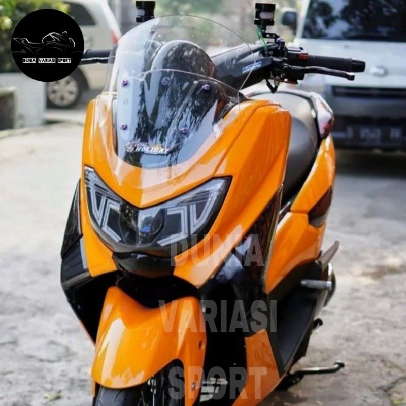 กระจกบังลม nmax new old thailand sporty nmax visor sporty thailand รุ่น ...