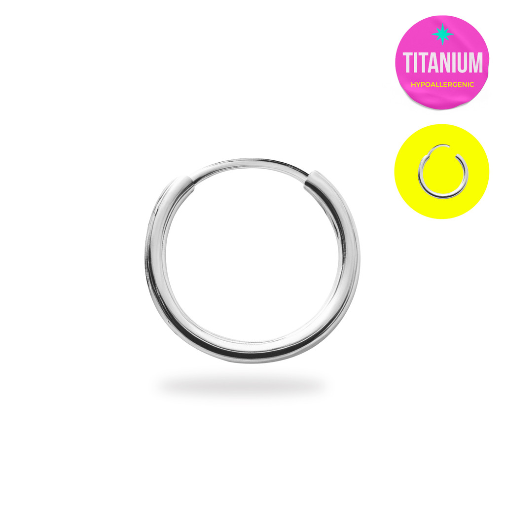 Titanium Hinged Hoop (1ชิ้น) | Shopee Thailand