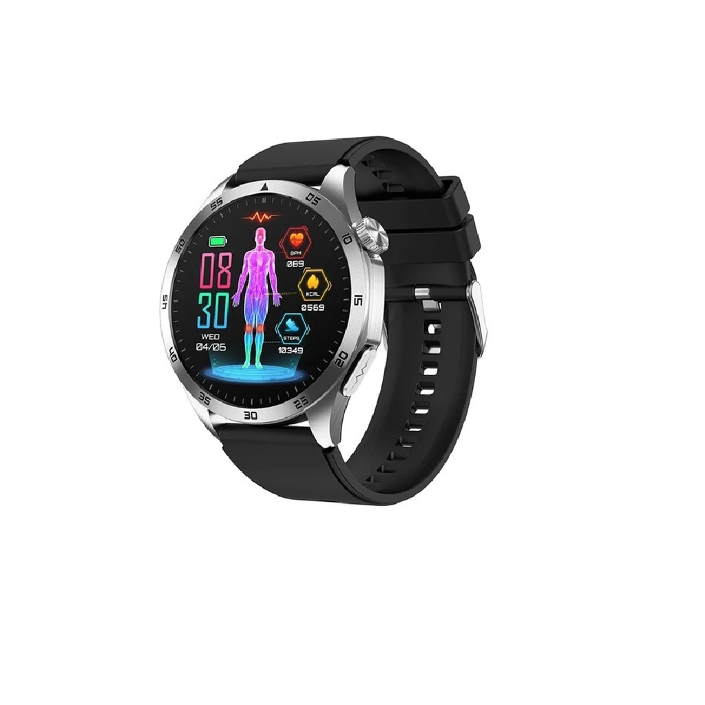 นาฬิกาอัจฉริยะ Kawa E485 วัดน้ำตาลในเลือด ECG วัดองค์ประกอบเลือด วัดมวลร่างกาย วัดอัตราการเต้น ...